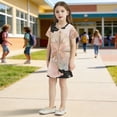 BZSMCE Short Sleeve dress Dress Casual Cotton Dresses-Planet Stars ...