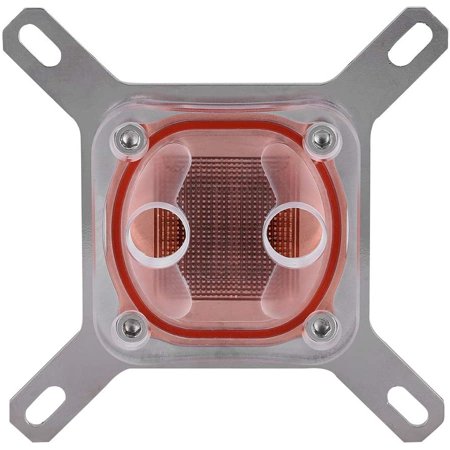 Wgthhk Universal Computer CPU Water Block, G1/4 Thread Acrylic CPU ...