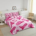 Erosebridal Cowgirl Bedding Set Cute Kawaii Pink Cowgirl Queen ...
