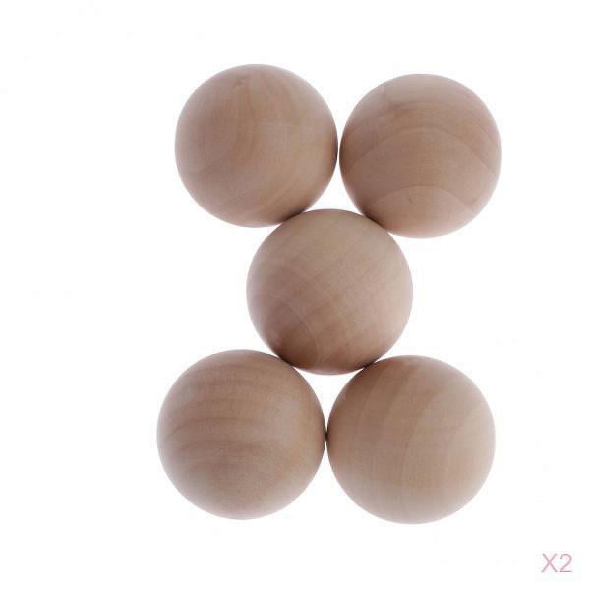 Click here for Segolike 10pc Hardwood Balls Solid Natural Beech W... prices
