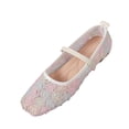 Plus Size Square Toe Lace Trim Comfortable Women's Casual & Dress Shoes ...
