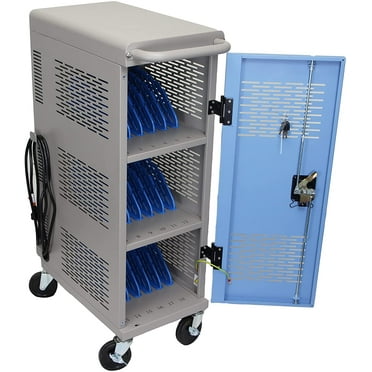 POCHAR Fully Assembled 20 Tablet/Chromebook Charging Station (Black ...