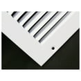 10'' x 16'' [Duct Opening] Flat Stamped Steel Return Air Grille ...