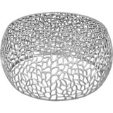 Meridian Furniture Priya Solid Chrome Aluminum Coffee Table - Walmart.com