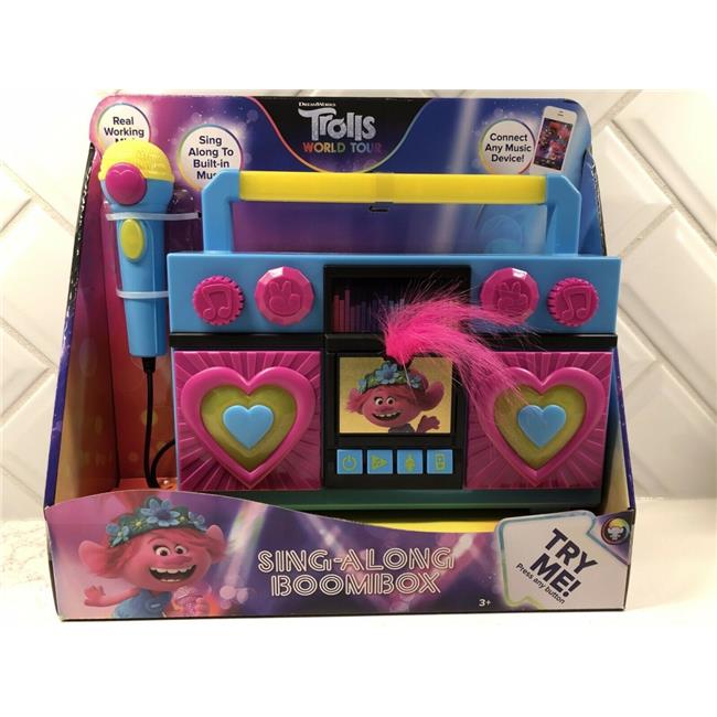 eKids DreamWorks Trolls - Rock N' Troll Boombox - Walmart.com