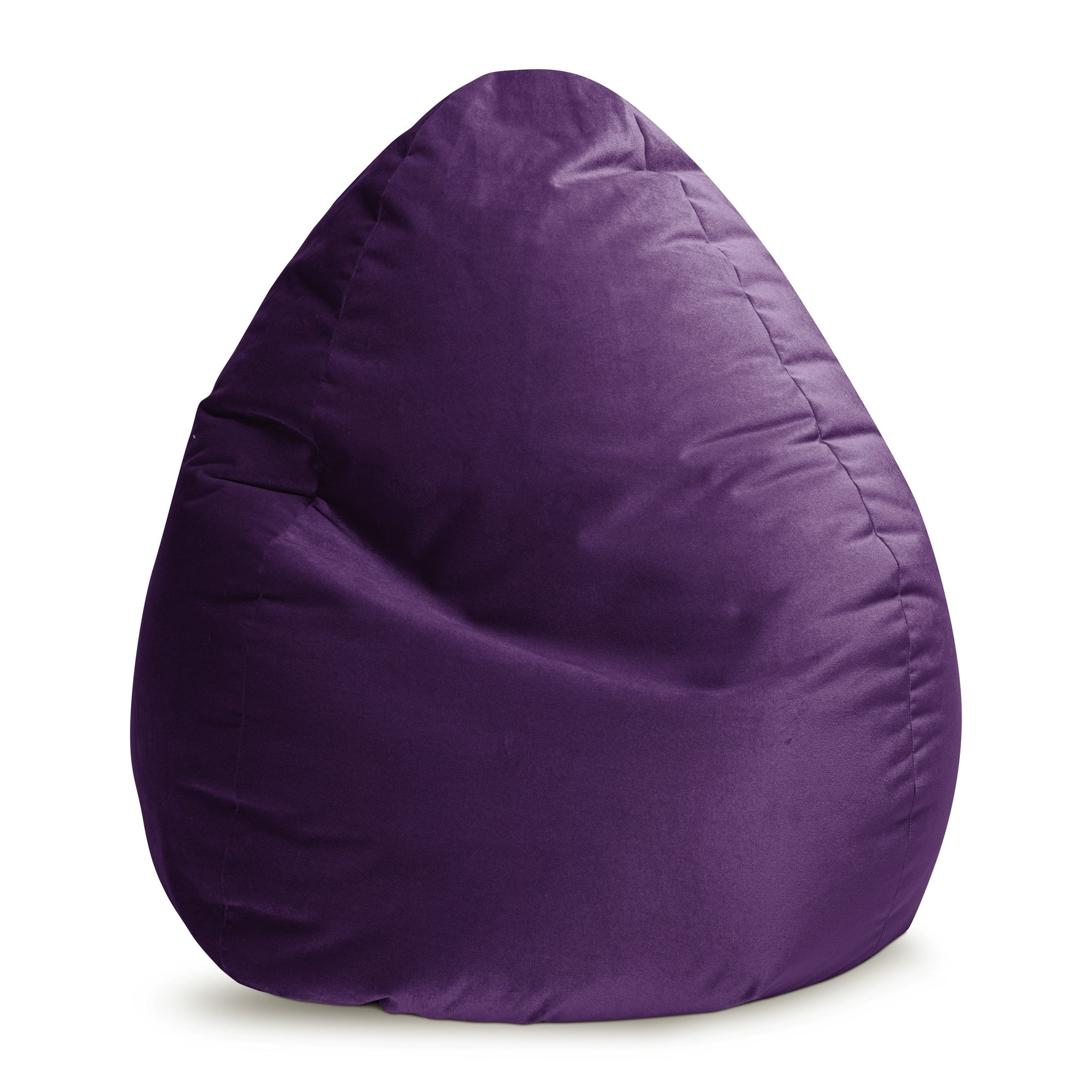 Click here for Gouchee Home Sambre Purple Bean Bag Chair - Soft V... prices