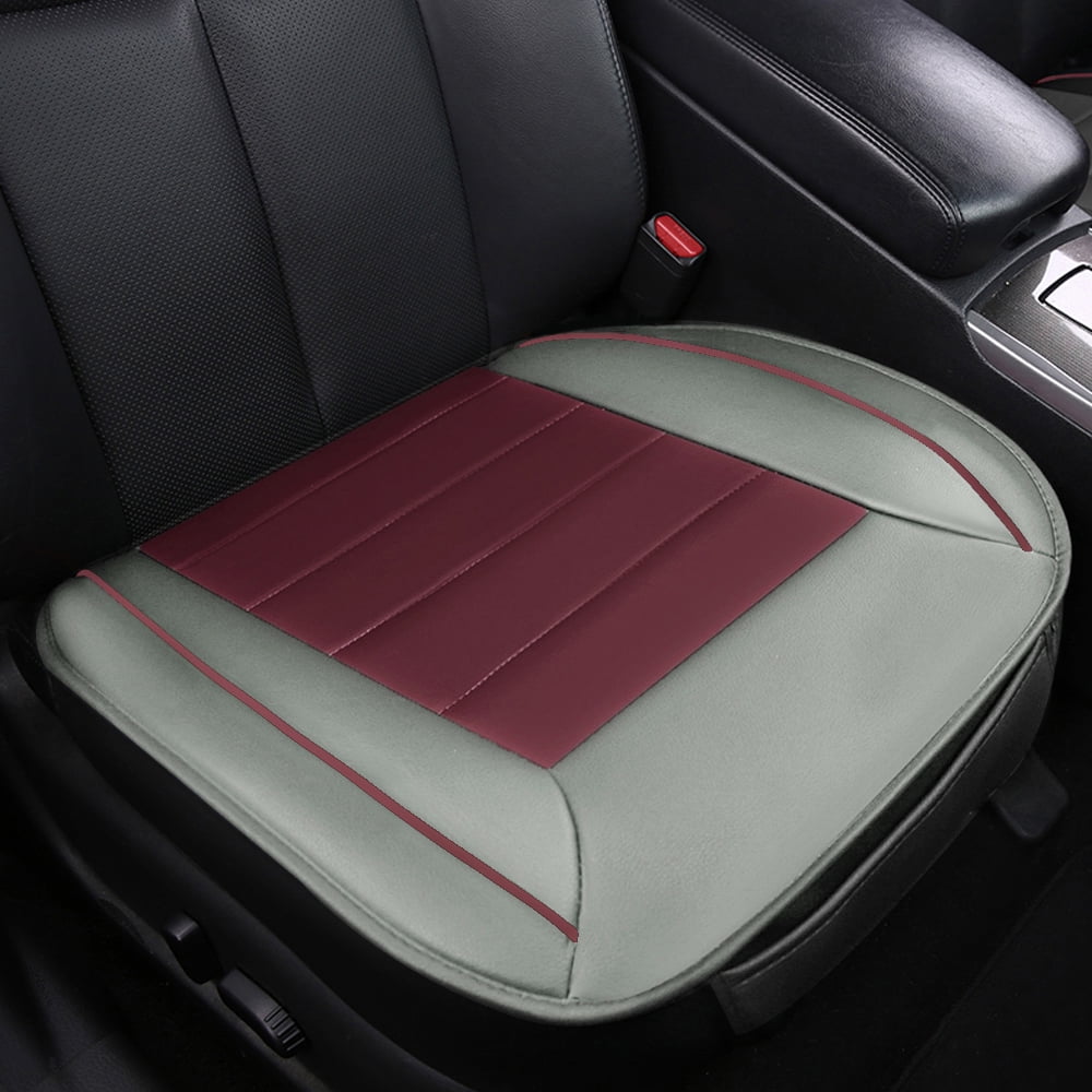 OTOEZ Deluxe Leather Car Front Seat Cover Front Bottom Seat Cushion ...