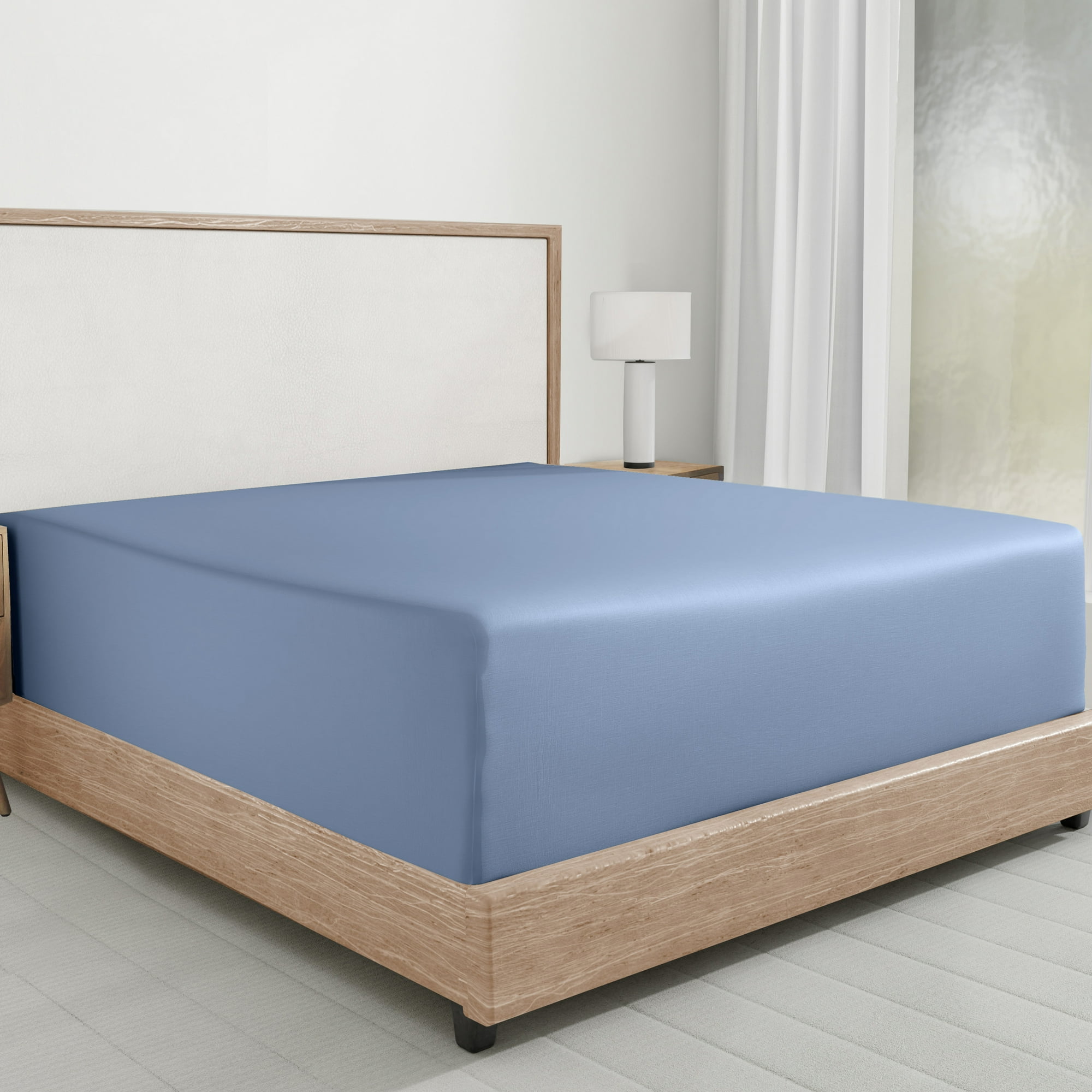 Click here for California Design Den Double Fitted Sheet Only - 1... prices