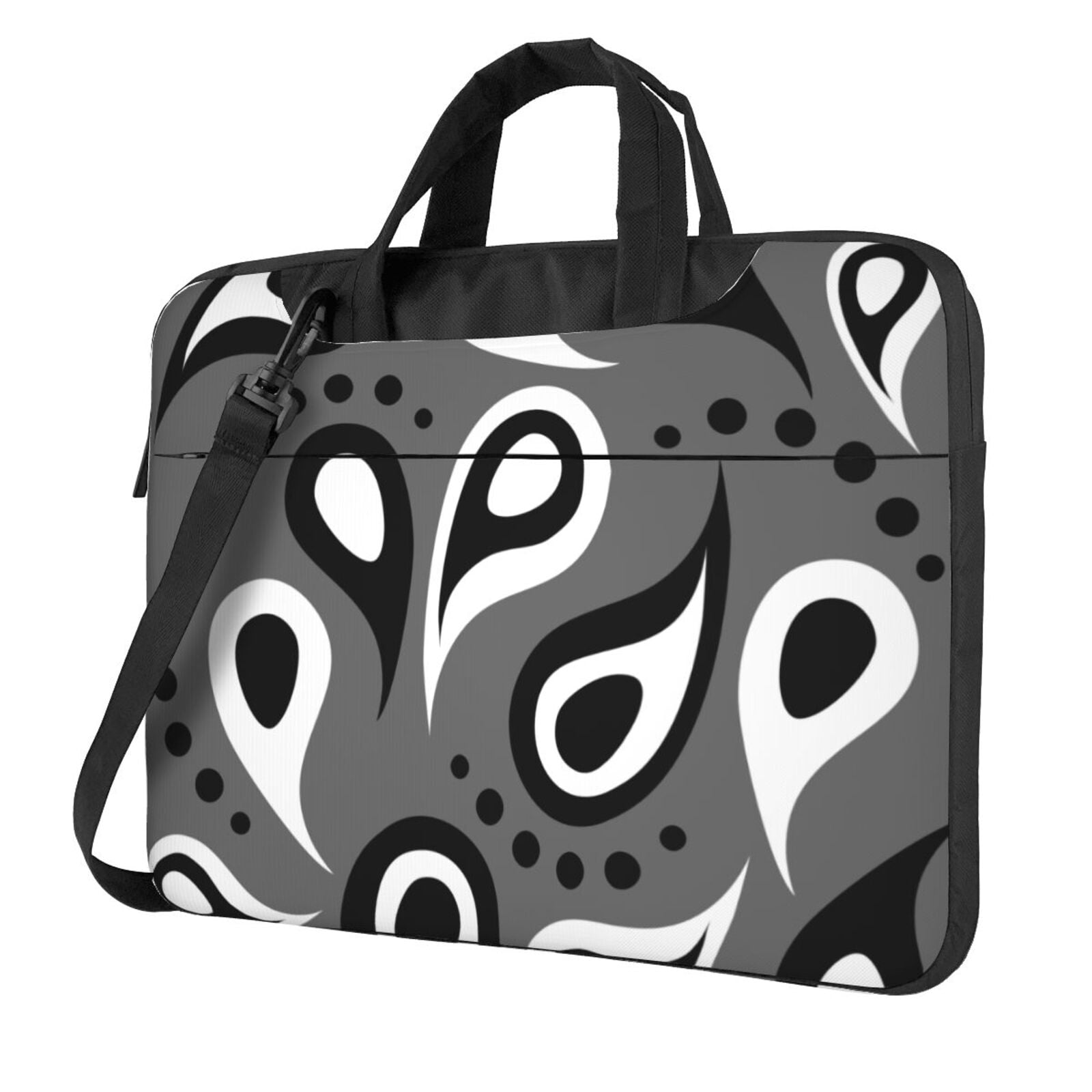 Paisley Water Drop Modern Laptop Bag, 15.6 inch Laptop or Tablet ...