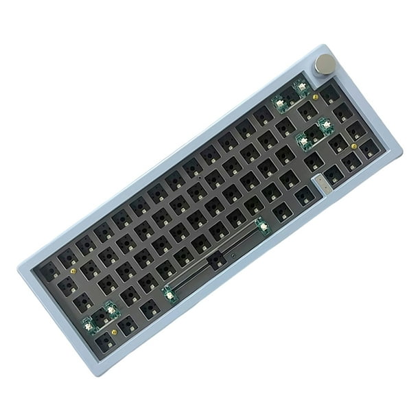 67 Keys Gaming Keyboard DIY with Knob Mechanical Keyboard for Desktop ...