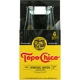 (2 pack) Topo Chico Sparkling Mineral Water Glass Bottles, 12 fl oz, 4 ...