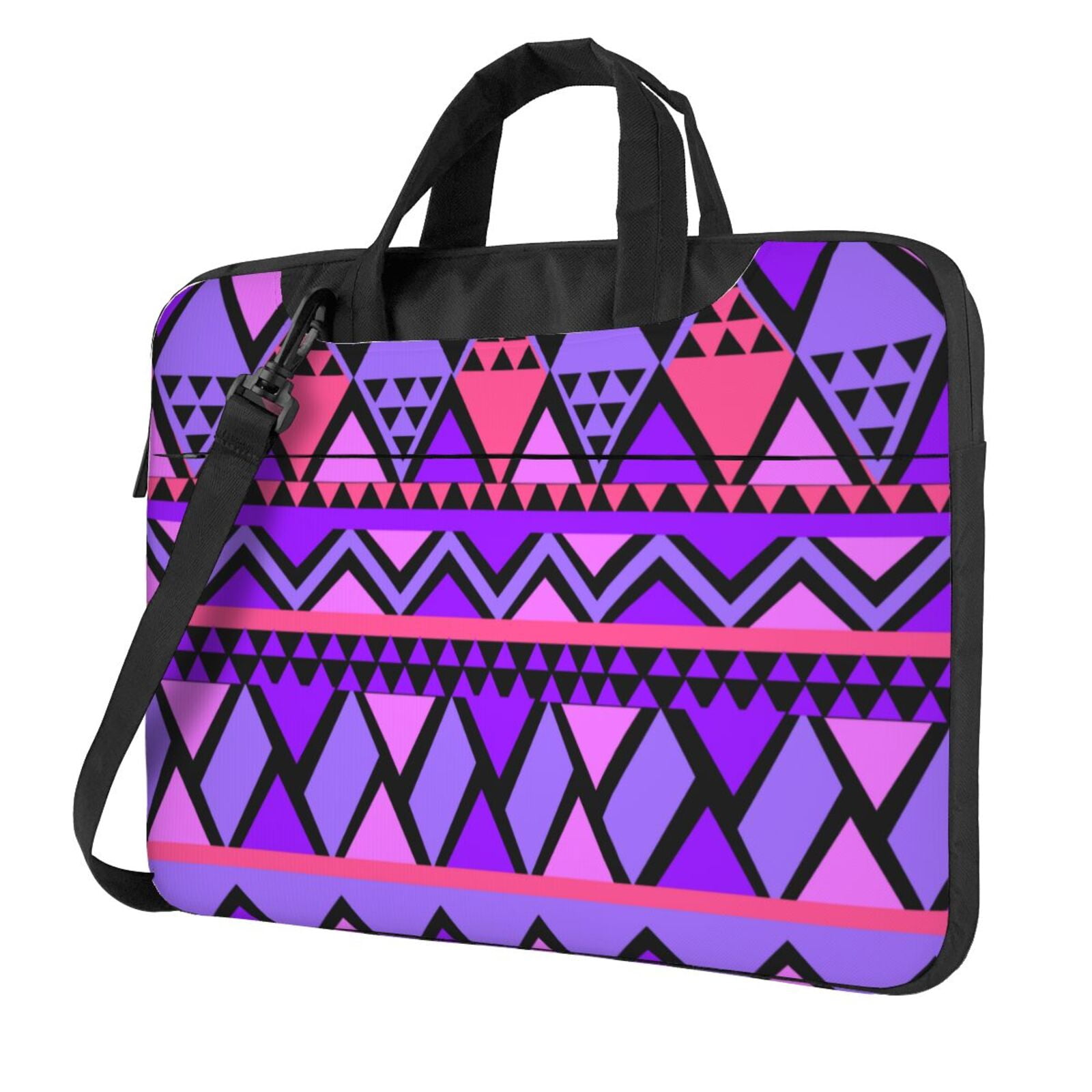 Tribal Purple Seamless Laptop Bag, 13 inch Laptop or Tablet, Business ...