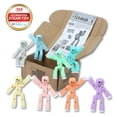 Zing Stikbot 8 Pack - Pastel Special : Collectable Figures, Create Stop ...