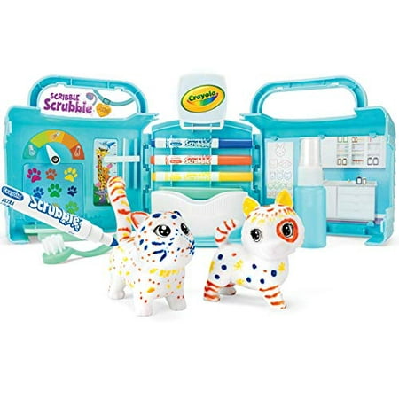 Crayola Scribble Scrubbie Pets, Vet Toy Playset with Toy Pets, Gift for ...