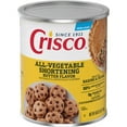 (2 pack) Crisco All-Vegetable Butter Flavor Vegetable Shortening Can ...