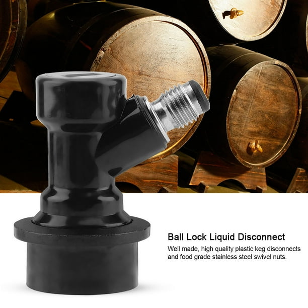 Ball Lock Disconnects Kit for Homebrew Beer Soda Corny Keg Liquid ...