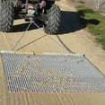 Yard Tuff 455TBDM 5'x4.5' ATV/UTV Leveling Drag Mat, Zinc & Steel, Rust ...