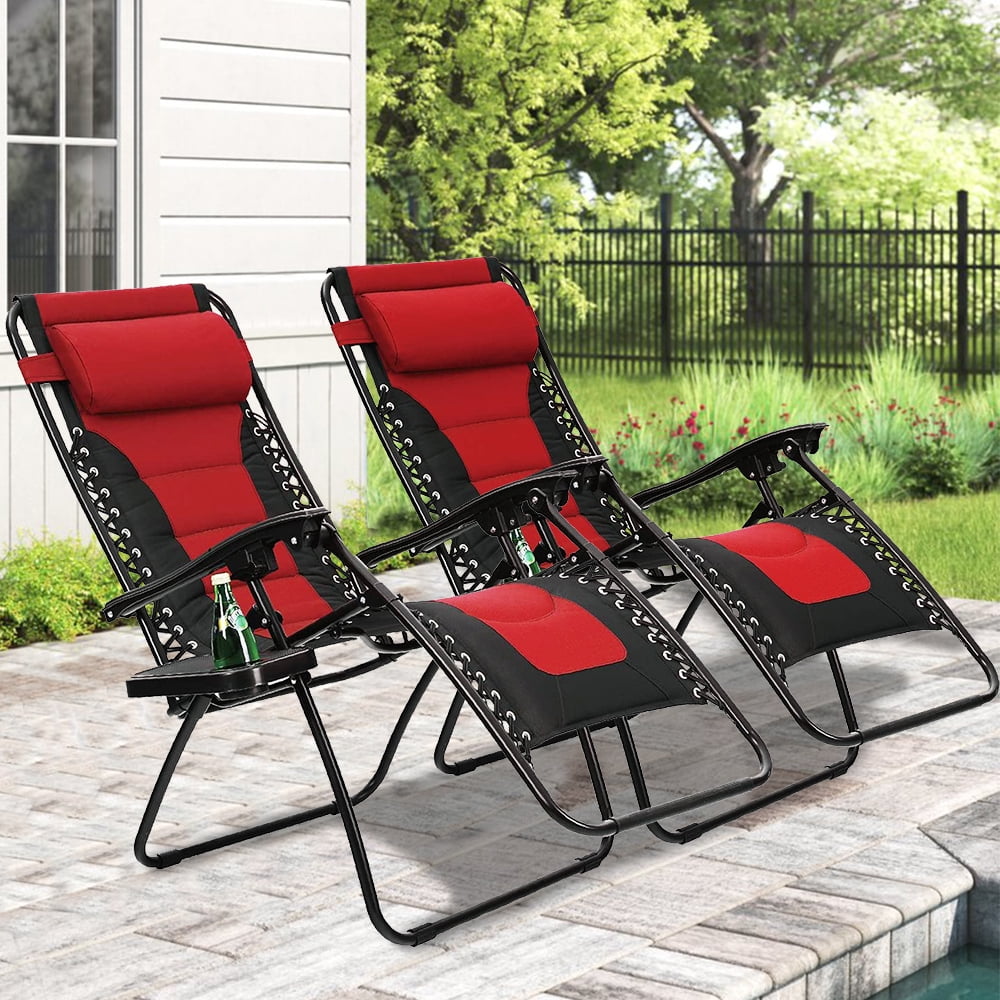 MF Studio Set of 2 Padded Zero Gravity Lounge Chair Macao | Ubuy