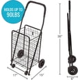 DMI, Folding Utility Cart, 90 lb Capacity, Wheels with Carrying Case ...