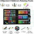 150 Pieces Children's Watercolor Pens Art Set for Painting with Oil ...