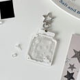 Acrylic Photocard Holder,Lovely Credit Card Sleeve Pendant Keychain ...