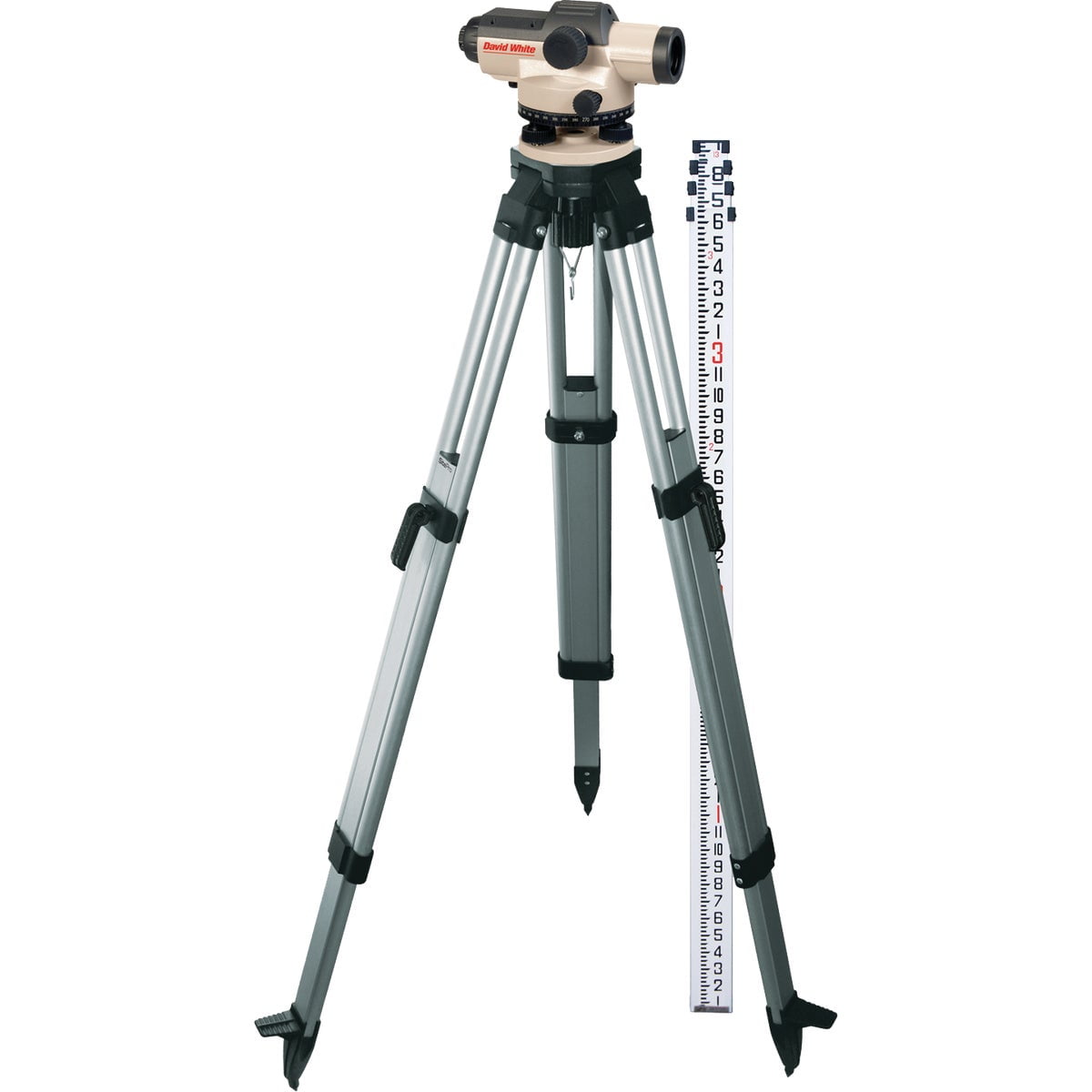 David White 26X Power Automatic Optical Level Kit 45-D8926K-1C ...