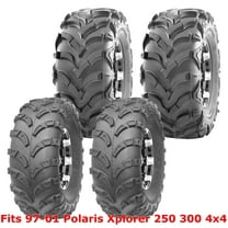 97-01 Polaris Xplorer 250 300 4x4 Full Set WANDA ATV tires 23x7-10 ...