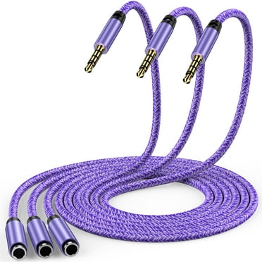 AbcPow Headphone Extension Cable 6FT, 3.5mm Aux Cord Male to Female ...