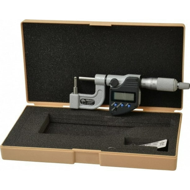 Mitutoyo 0 to 1 Inch Measurement Range, Pin Anvil, Ratchet Stop Thimble ...