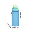 Ice Cream Silicone Pencil Case, Large Capacity Student Organizer with ...