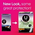U by Kotex Security Pads, Overnight Absorbency, Unscented, 14 Count, 1 ...