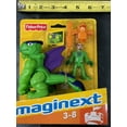 Fisher Price Imaginext Green Turtle Dragon & Figure Set - Walmart.com