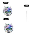 Acrylic Puzzle Sun Catcher Window Hanging Garden Decoration Round ...