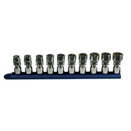 ATD Tools ATD-1250 10 Pc. Metric 6-Point Flex Socket Set, 0.37 In ...