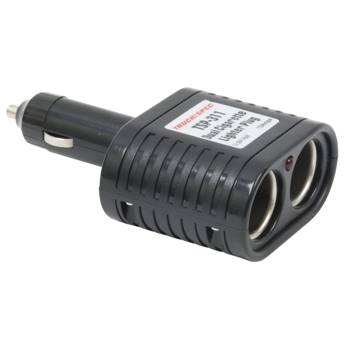 Roadpro Cigarette Lighter Plug Dual Outlet, 12V - Walmart.com