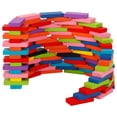 FRCOLOR Domino Blocks Game Toy Assembling Toys For Child Play Logical ...