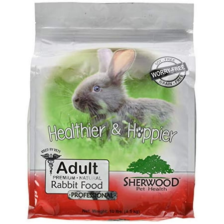 SHERWOOD PET 10-10129 Health Adult Rabbit Food-Professional 10 lb, 1 ...