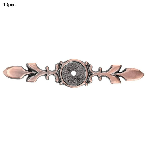 Qiilu Door Handle Back Plates Cabinet Handle Back Plate Zinc Alloy For ...