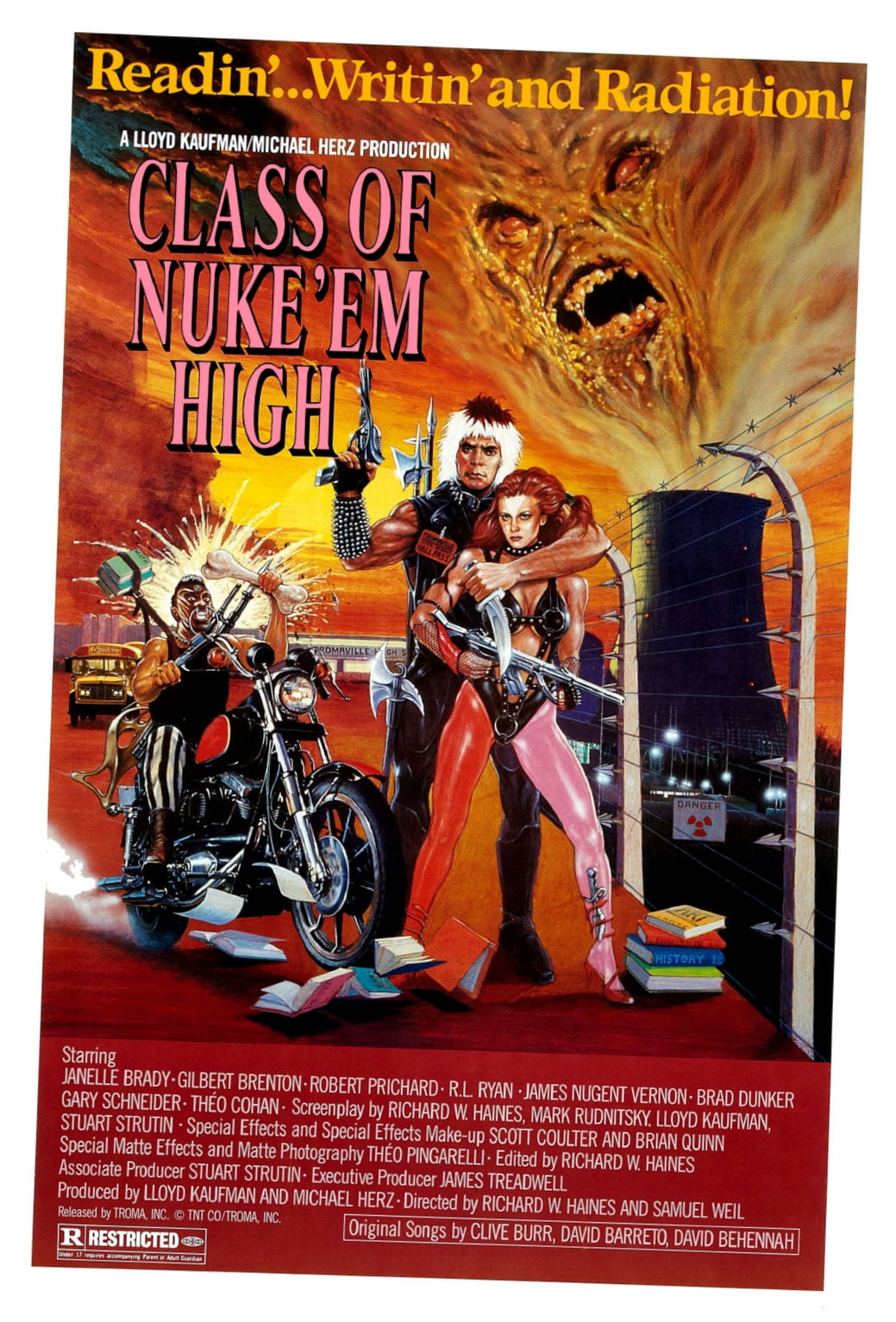Z Posters Class Of Nuke Em High Movie Poster 11inx17in Mini Poster ...