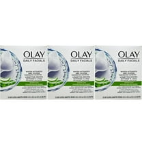 OLAY Daily Gentle Clean Facial Cleansing Wipes, 4-in-1 Water Activated ...