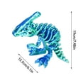 Dinosaur Skeleton 3D Printed Parasaurolophus Articulated Fossil Model ...