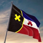 3x5 Ft Dream SMP Lmanburg Flag, Vivid Color L'manberg Freedom Flag with ...