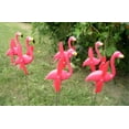Flamingo Twirling Yard Stakes (6Pc) - Home Decor - 6 Pieces - Walmart.com