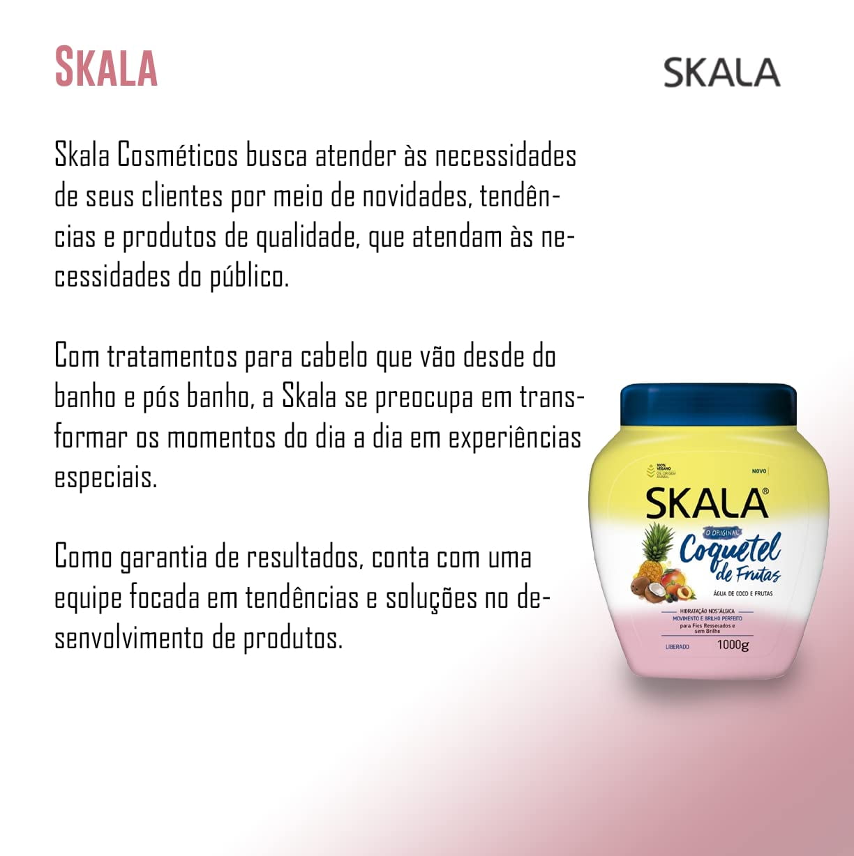 Buy Hair Treatment Mask Fruit Cocktail Skala 1kg Online at Lowest Price ...