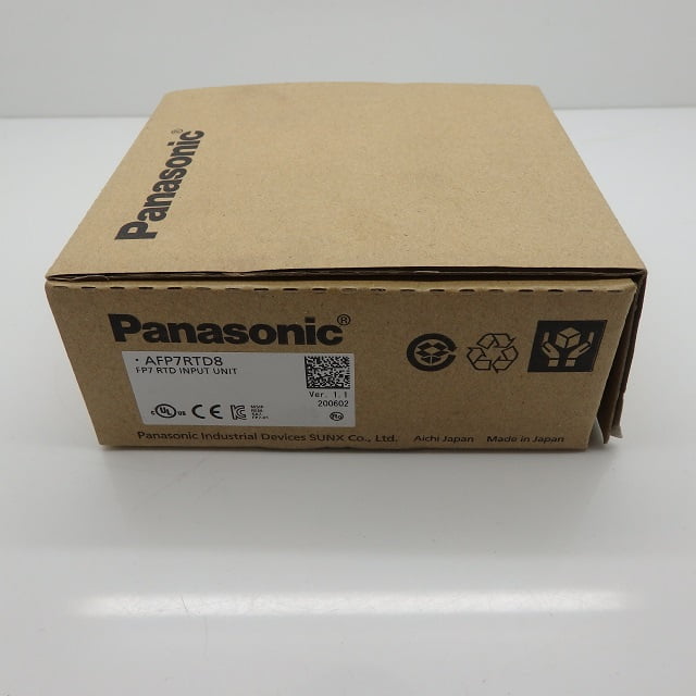 Panasonic FP7 Series 8 Inputs Analog RTD Input Module AFP7Y16T ...