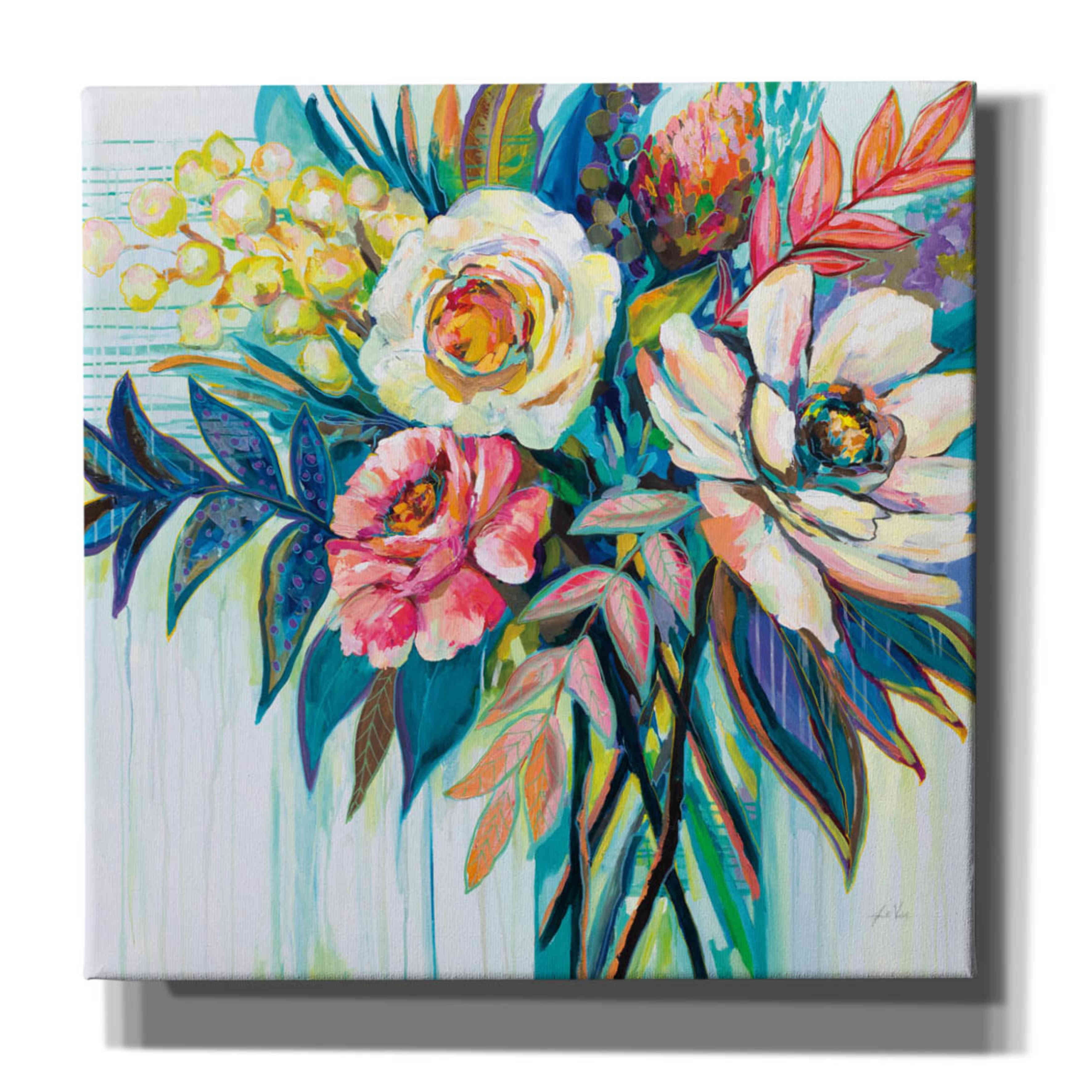 Epic Graffiti 'First Date' by Jeanette Vertentes, Canvas Wall Art, 37 ...