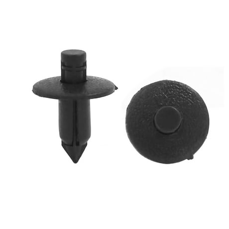 8mm Car Bumper Fender Push in Pin Clips Plastic Rivet Auto Trim ...