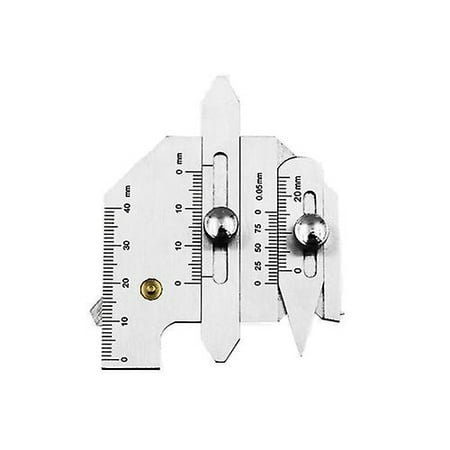 Stainless Steel Welding Inspection Ruler Weld Gauge Measuring Ruler ...