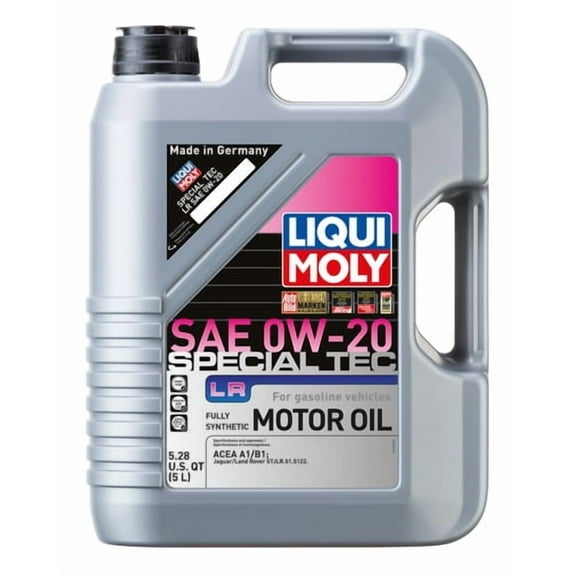 Liqui Moly Synthetic Motor Oil SAE 0W-20, 5 Liters, Reduces Friction ...