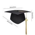 2026 Graduation Cap with Year Tassel, One Size Adjustable Elastic ...